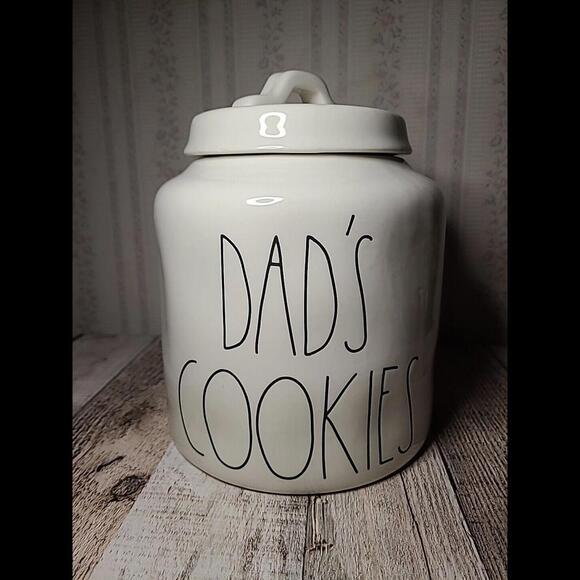 Rae Dunn | Other | Dads Cookies Cookie Jar Ray Dunn | Poshmark